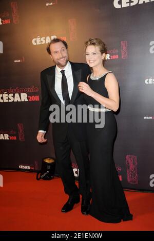 François Damiens et Virginie Efira arrivent à la 36e cérémonie annuelle ...