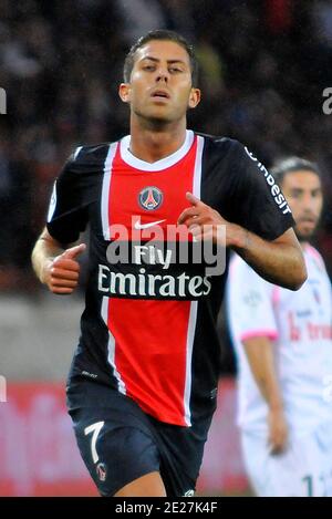 Jeremy Menez du PSG lors du match de football de la coupe française ...