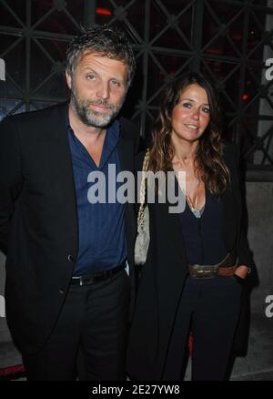 Stephane Guillon et Muriel Cousin arrivent à la projection sans pelouse ...