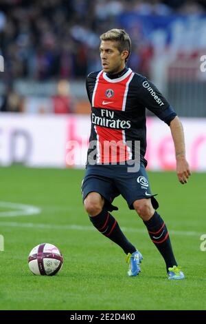 Jeremy MENEZ (Paris FC) lors du championnat de France Ligue 2 de ...