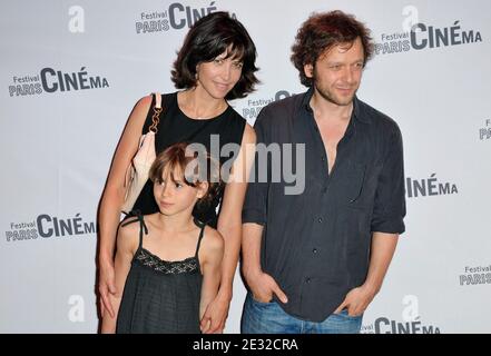 L'actrice française Sophie Marceau, Jonathan Zaccai et Juliette Chappey ...