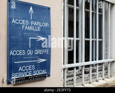 France, Rhône, Lyon, la Prison Montluc Memorial, les cellules de la ...