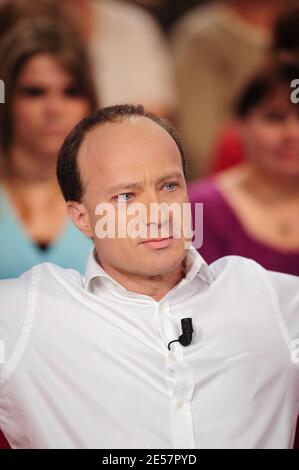 Pascal Raynaud, fils de Fernand Reynaud lors de l'enregistrement de l ...