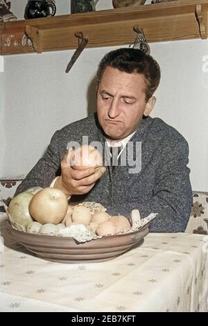 Der Bayerische Volksschauspieler Maxl Graf, Deutschland 1960 er Jahre ...