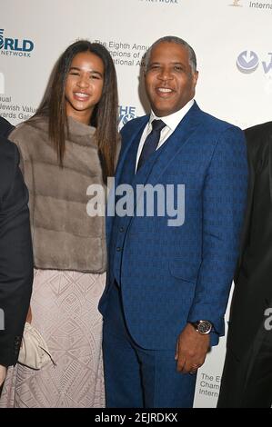 L'honorée Robert F Smith et sa fille Eliana Smith ont assisté au ...