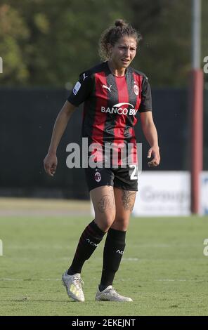Miriam Chiara Longo d'AC Milan en action pendant la série des femmes Un ...
