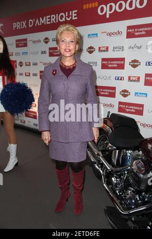 Pierrette Bres - 96e édition du Prix d'Amérique Opodo à l'hippodrome de ...