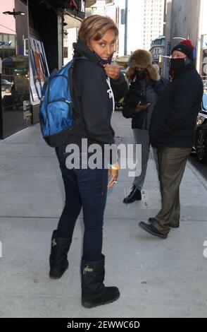 03 mars 2021. Robin Roberts à Good Morning America à New York le 03 ...