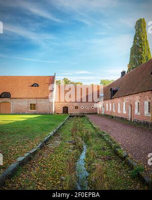 Le château de Backaskog, dans le sud de la Suède, était à l'origine un ...