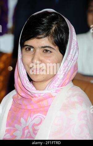 Malala Yousafzai, la 16 ans, défenseur de l'éducation des filles qui a ...