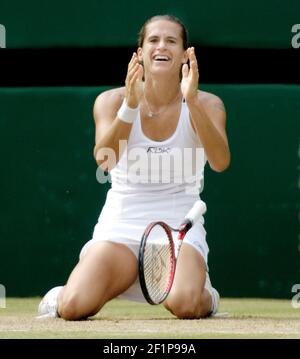 CHAMPIONNAT DE TENNIS DE WIMBLEDON 2006 12E JOURNÉE FINALE DES FEMMES J ...