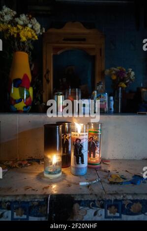 Maximon, idole sacrée des Mayas, Le San Simon, cérémonie, Rituel Maya ...