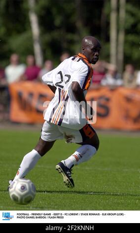 FOOTBALL - JEU AMICAL - 020713 - FC LORIENT / STADE RENNAIS - SAMASSI ...