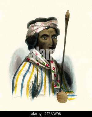 Cette illustration des années 1840 montre un rajah. Raja (également ...