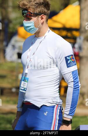 Rory Gibbs lors d'une session Team GB Kitting Out pour Paris 2024 au ...