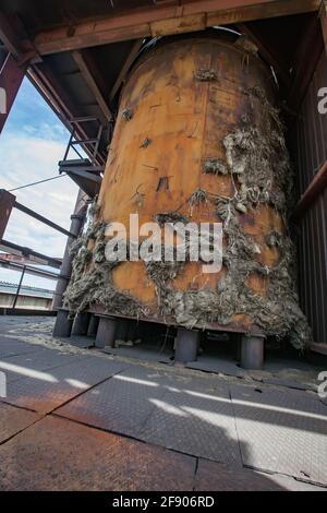 Karaganda, Kazakhstan: Salle des machines de la centrale thermique ...