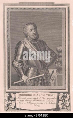 Rodrigo Diaz de Vivar, el CID Campeador, obra de Luis Moreno Cutando ...