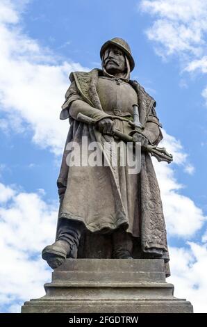Jan Zizka était un chef militaire tchèque et un révolutionnaire hussite qui a joué un rôle clé ...