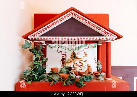 Vestiges romains de musée d'archéologie à l'intérieur de Palais des ...