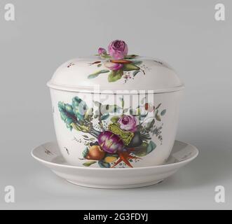 Punchkom, manufacture de porcelaine la Haye, c. 1777 - c. 1790 bol à ...