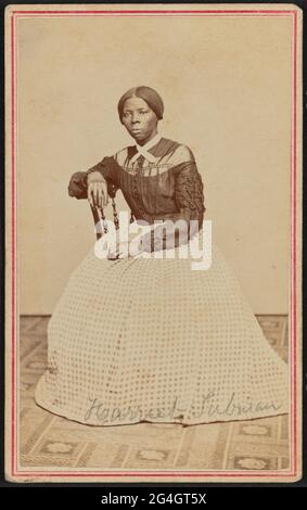 Ancien esclave et du chemin de fer clandestin Harriet Tubman (1822-1913 ...