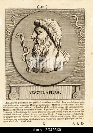 Asclépius ou Hépius, dieu de la médecine dans la religion et la ...