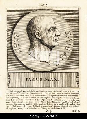 Le général romain Quintus Fabius Maximus Cunctator (le Doubter) fait ...