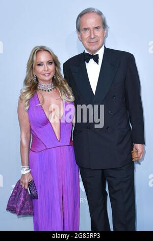 Carol Asscher , Simon de Pury 79th Festival de Venise Red Carpet amfAR ...