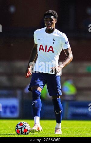 Malachi Fagan-Walcott de Tottenham Hotspur pendant la phase du groupe ...