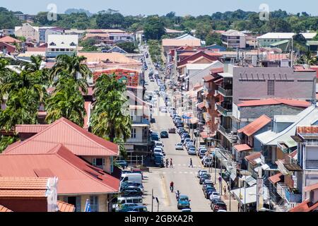 Vue aérienne de Cayenne, capitale de la Guyane française Photo Stock ...