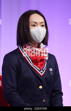 8 AOÛT 2021 - Tokyo, Japon : Rie Matsubara, Sakura Noshitani, Sayuri Sugimoto, Ayuka Suzuki et ...