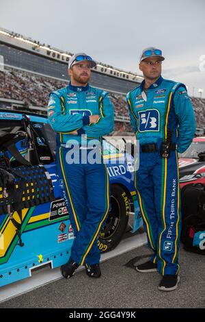 DAYTONA, FL - AUGUST 28: Roush Fenway Racing team driver Ryan Newman ...