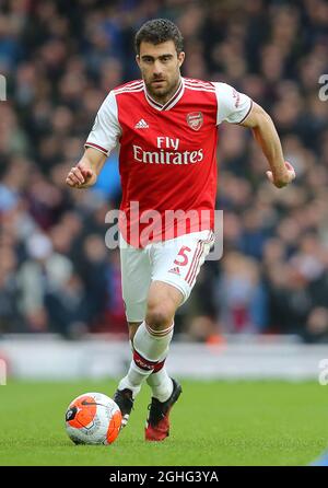 ArsenalÕs Sokratis Papastathopoulos lors du match de la Premier League ...