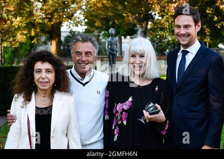 Virginie Pradal, actrice française, lors de l'inauguration d'un nouveau ...