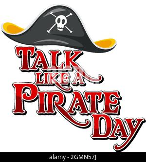 Parlez comme UNE bannière de police de jour de Pirate avec l ...