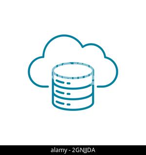 Concept IaaS (Cloud computing Infrastructure as a Service).Ordinateurs ...