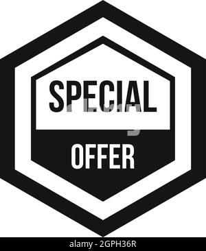 Icône de signe exclusif. Offre Spéciale Symbole. Symboles sur les ...