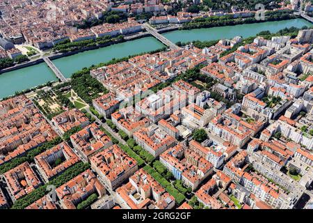 France, Rhône, Lyon, 6ème arrondissement, Le Parc de la tête d'Or (Parc ...