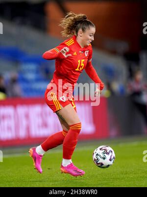 CARDIFF, PAYS DE GALLES - OCTOBRE 26 : Hannah Cain (15 pays de Galles ...