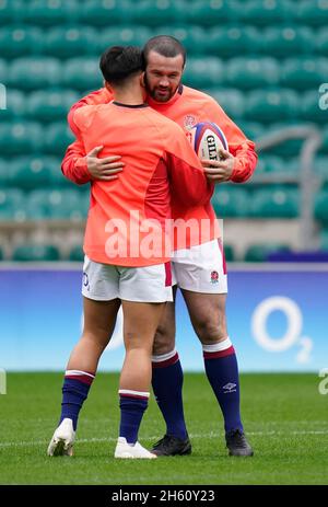 Bevan Rodd d'Angleterre lors d'une séance d'entraînement au Honda ...