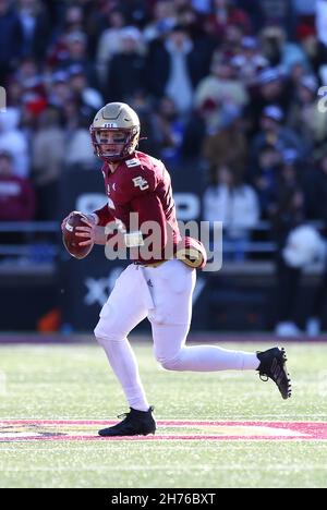 20 novembre 2021 ; Chestnut Hill, ma, États-Unis ;Andrew Parchment ...