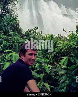 Chute d'eau de Chutes de Boali, République centrafricaine, Afrique ...