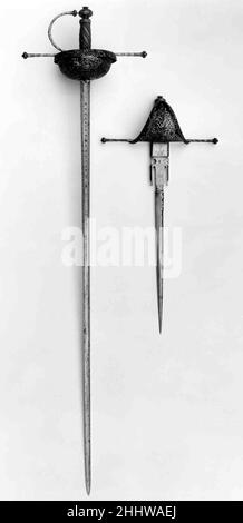 Cup-Hilted Rapier italien ca. 1650 la rapière fut le principal arme ...