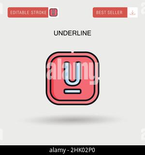 Souligné d'esquisse, accentuation, jeu de formes de ligne. Tourbillon ...