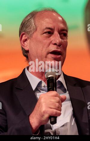 SP - Sao Paulo - 03/14/2022 - SAO PAULO, CIRO GOMES, SÉMINAIRE DE LUTTE ...