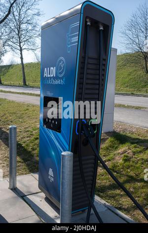 Neuenburg am Rhein, Allemagne - 4 mars 2022 : une photo statique d'un ...