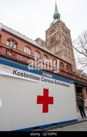 Stralsund, Allemagne. 28th mars 2022. Jörg Ansorge, archéologue ...
