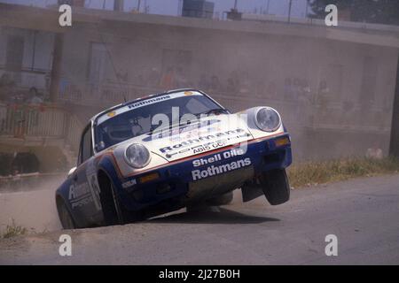 Saeed Al Hajri (QAT) John Spiller (GBR) Porsche 911SC RS GRB Rothmans ...
