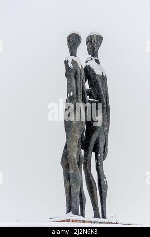 Mémorial aux victimes du raid de Novi Sad en 1942 sur les Serbes, les ...