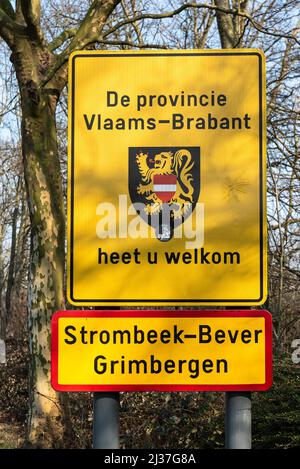Strombeek-Bever, région du Brabant flamand, Belgique, 28 novembre 2023 ...